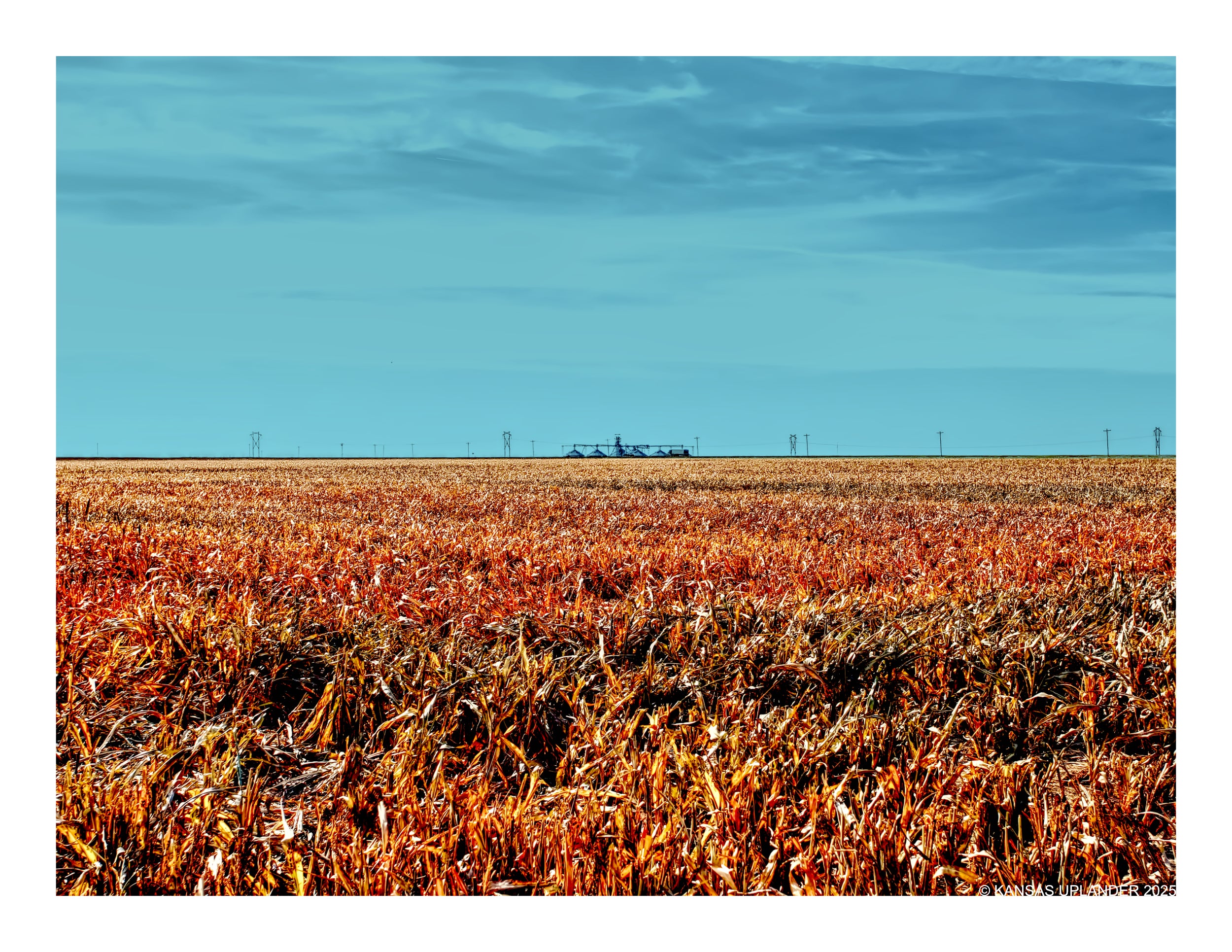 CENTRAL KANSAS FARM LANDSCAPE – KANSAS UPLANDER